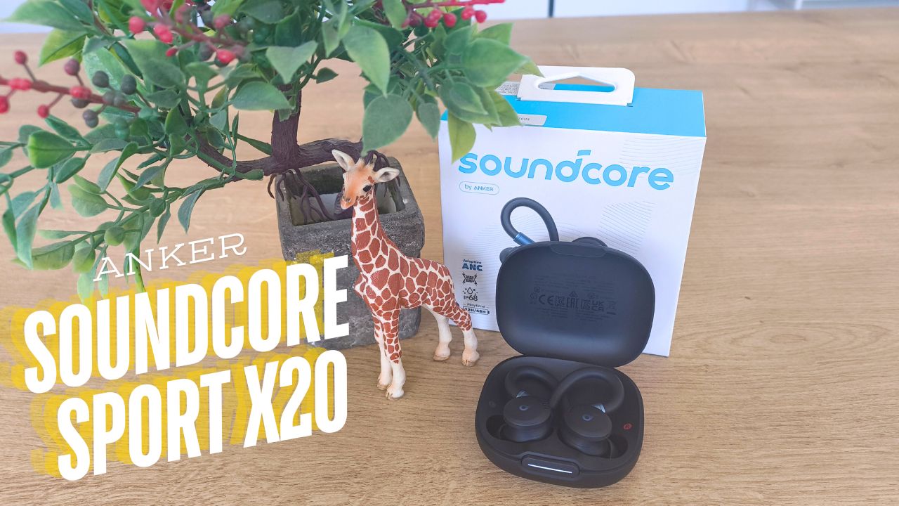 ג׳ירפה סוקרת: אוזניות ANKER Soundcore Sport X20 - זה לא רק ספורט - ג'ירפה