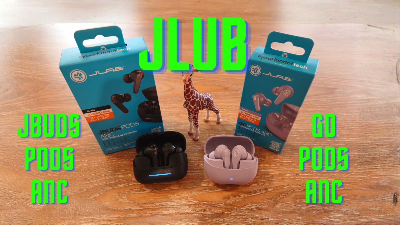 ג׳ירפה מבקרת: JLab Go Pods ANC/JBuds Pods ANC - אוזניות TWS לכל כיס - ג ...